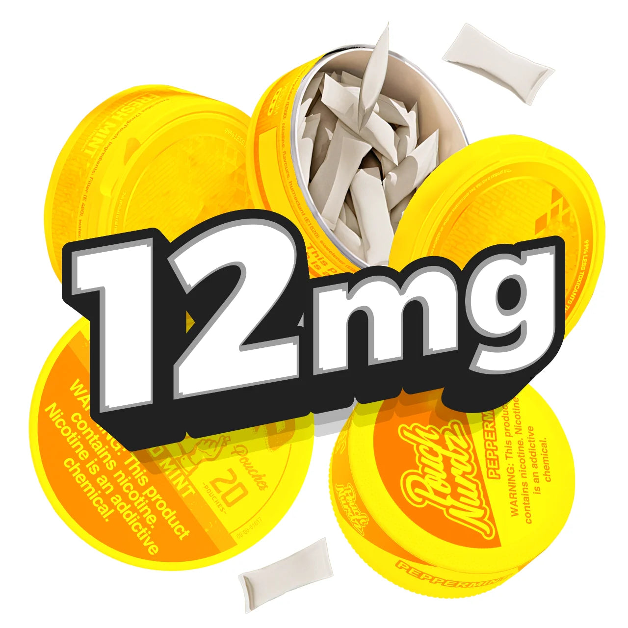12mg Nicotine Pouches - Feel the Difference - 2 - N Pouches