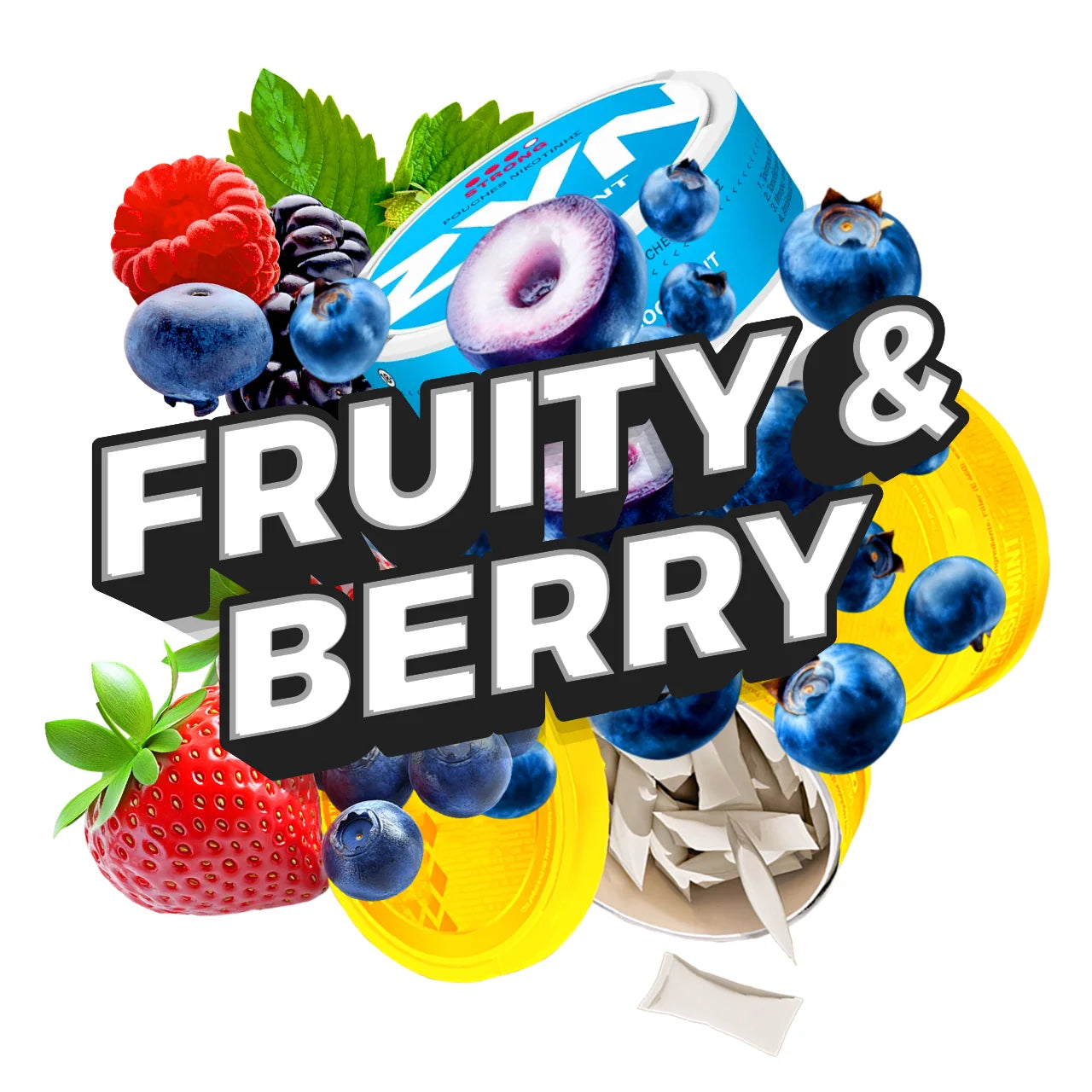 Fruity & Berry Nicotine Pouches – Top Choices of 2025 - N Pouches